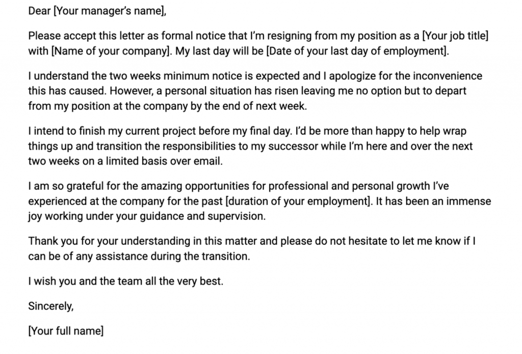 How to Write a Resignation Letter With Templates