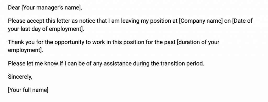 How to Write a Resignation Letter With Templates