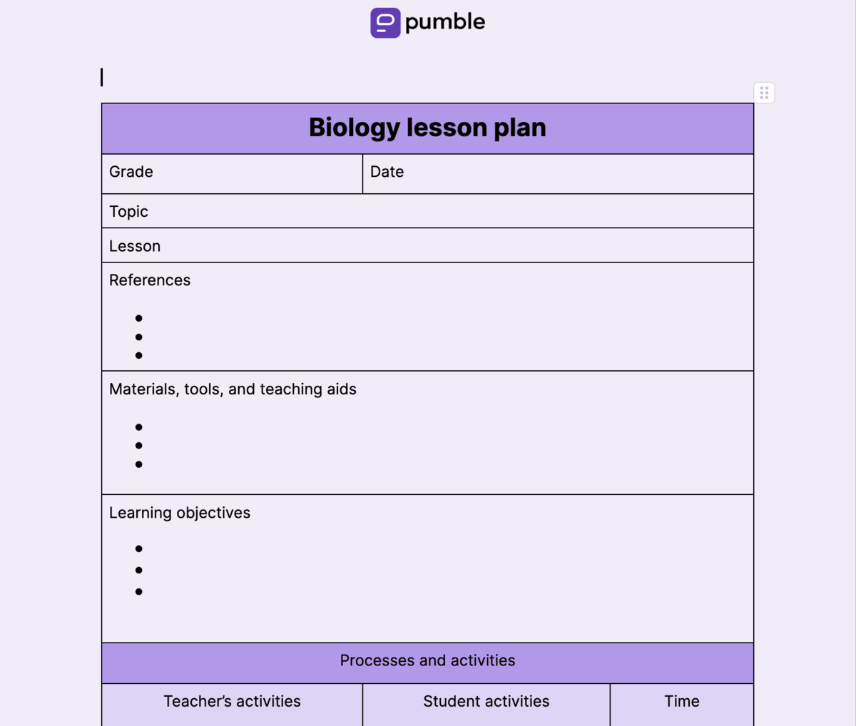 How To Create A Lesson Plan Template Infoupdate How To Create A Lesson Plan Template Infoupdate