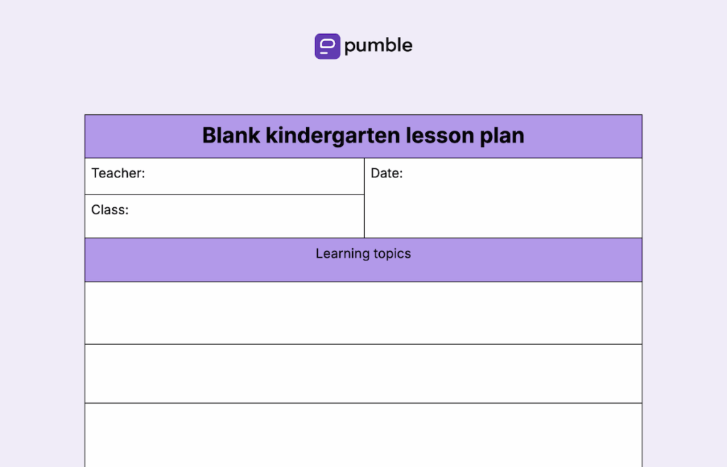 How to Write a Lesson Plan Template With Examples