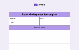How to Write a Lesson Plan Template With Examples