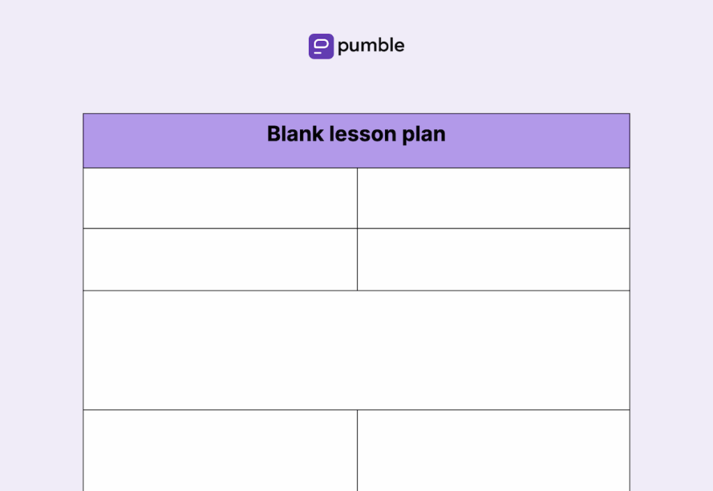How to Write a Lesson Plan Template With Examples