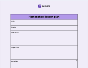 How to Write a Lesson Plan Template With Examples