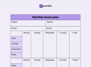 How to Write a Lesson Plan Template With Examples