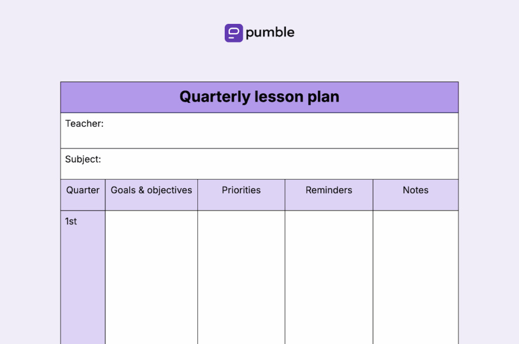 How to Write a Lesson Plan Template With Examples