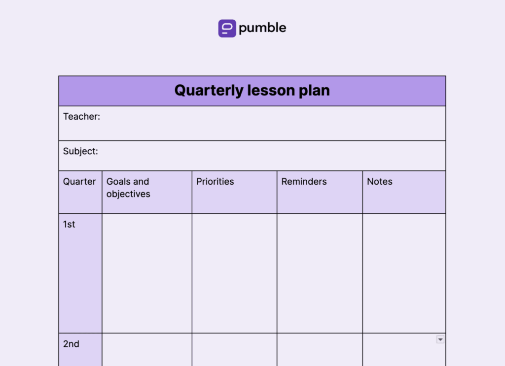 How to Write a Lesson Plan Template With Examples