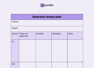How to Write a Lesson Plan Template With Examples