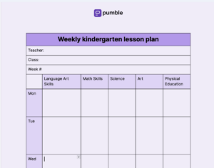 How to Write a Lesson Plan Template With Examples