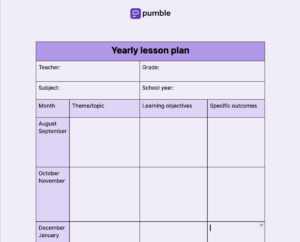 How to Write a Lesson Plan Template With Examples