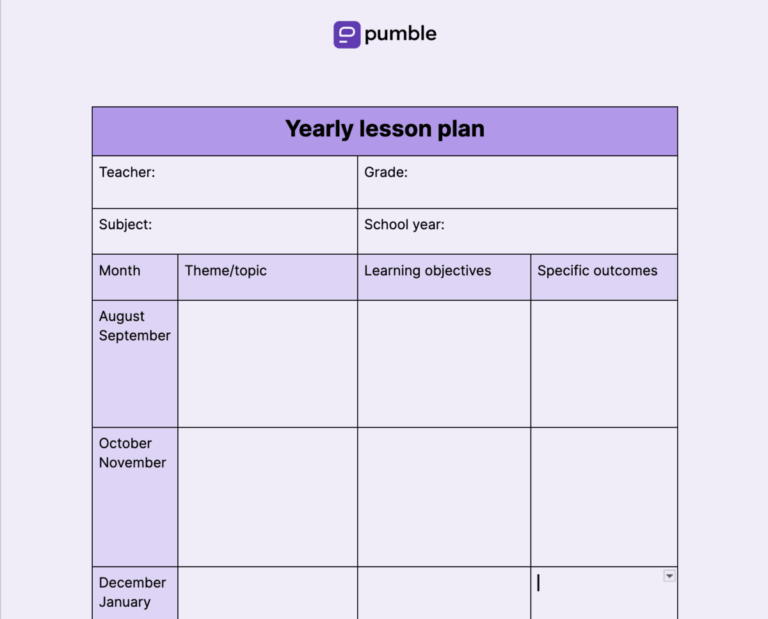 How to Write a Lesson Plan Template With Examples
