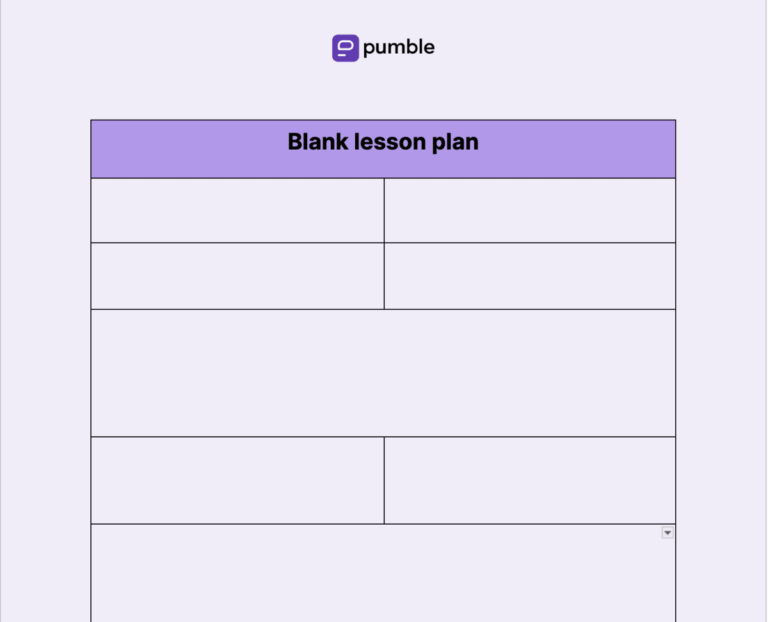How to Write a Lesson Plan Template With Examples