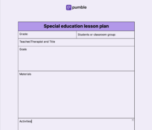 How to Write a Lesson Plan Template With Examples
