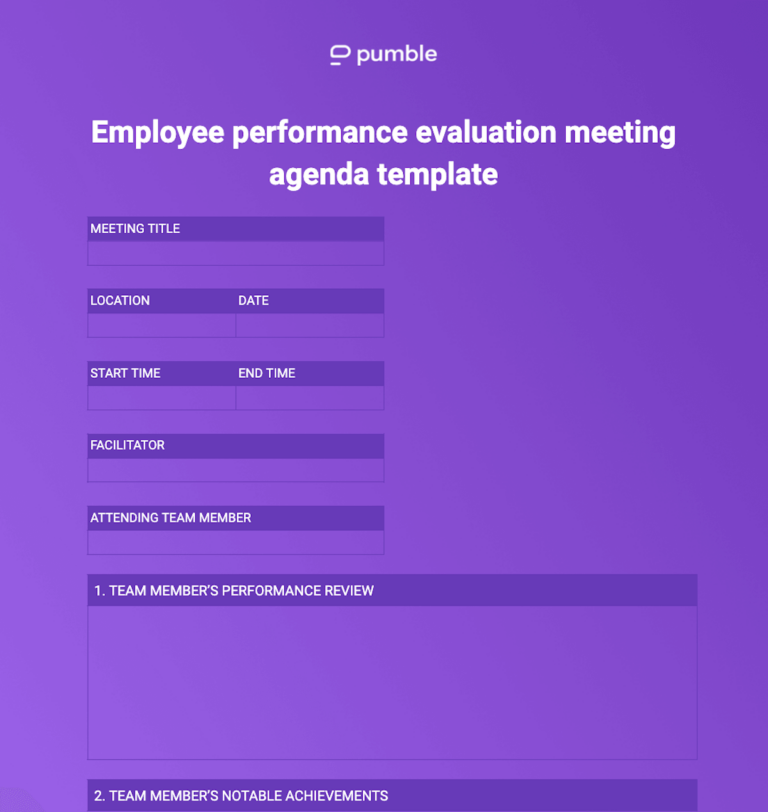 7 Best Free and Customizable Meeting Agenda Templates