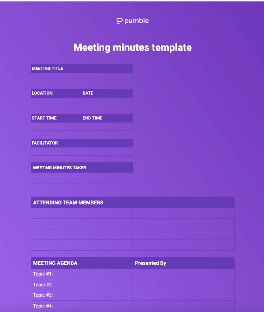 7 Best Free and Customizable Meeting Agenda Templates