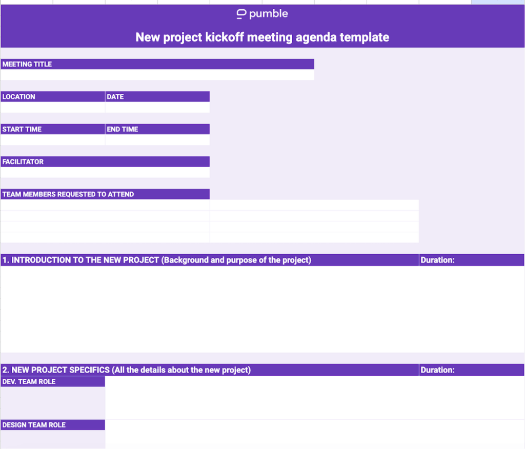 7 Best Free and Customizable Meeting Agenda Templates