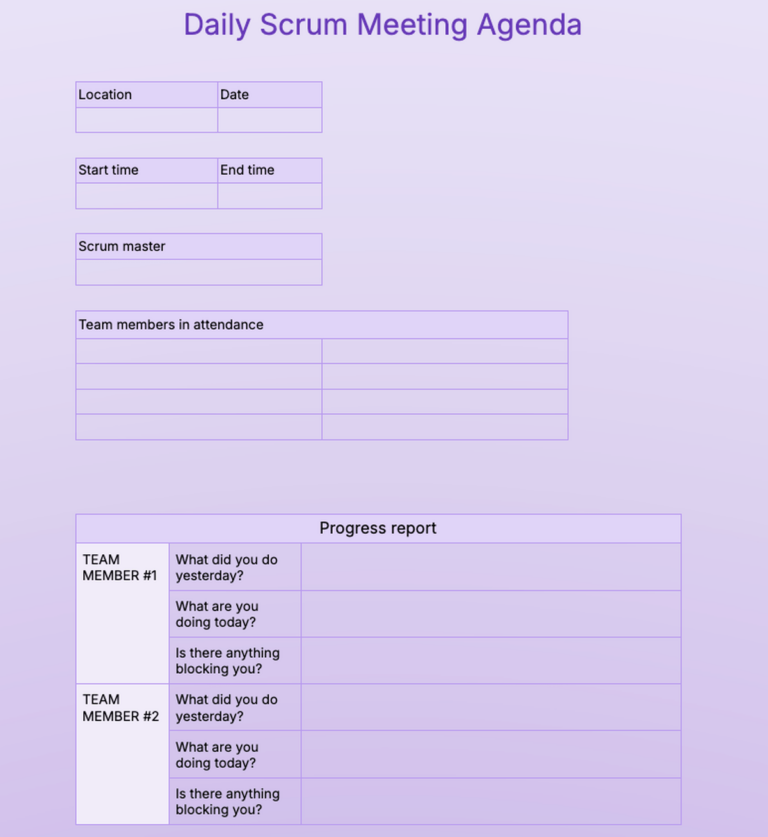 10 Best Free and Customizable Meeting Agenda Templates