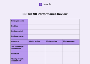 12 Performance Review Templates + Efficient Feedback Tips