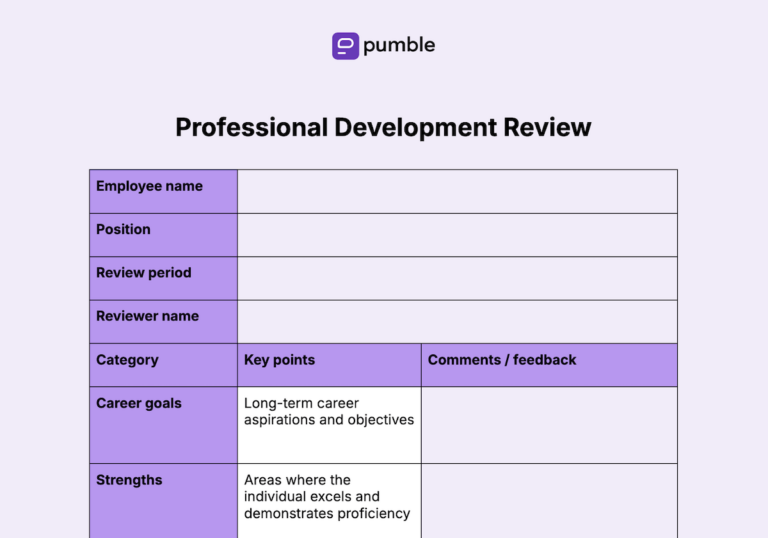 12 Performance Review Templates + Efficient Feedback Tips