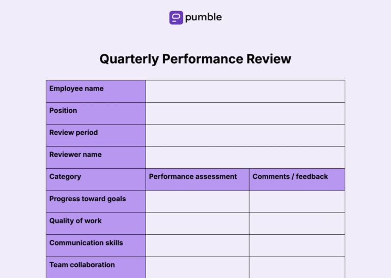 12 Performance Review Templates + Efficient Feedback Tips