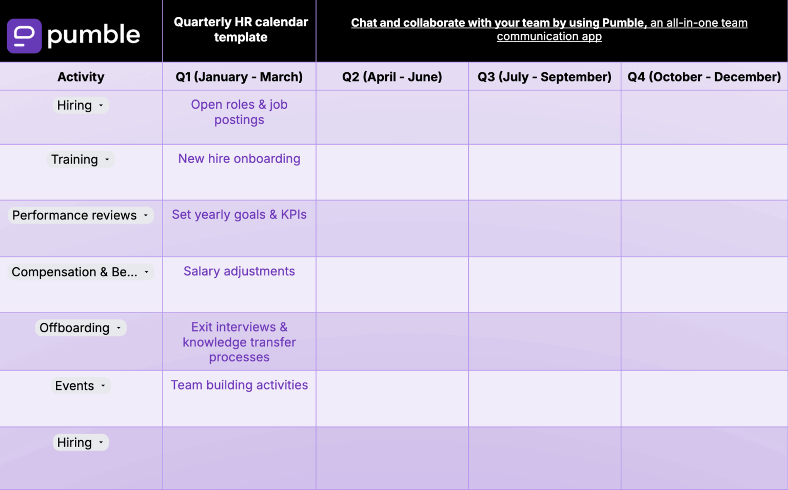 12 Free Google Calendar Templates to Plan Your 2026