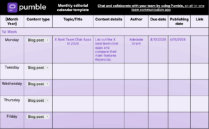 12 Free Google Calendar Templates to Plan Your 2026
