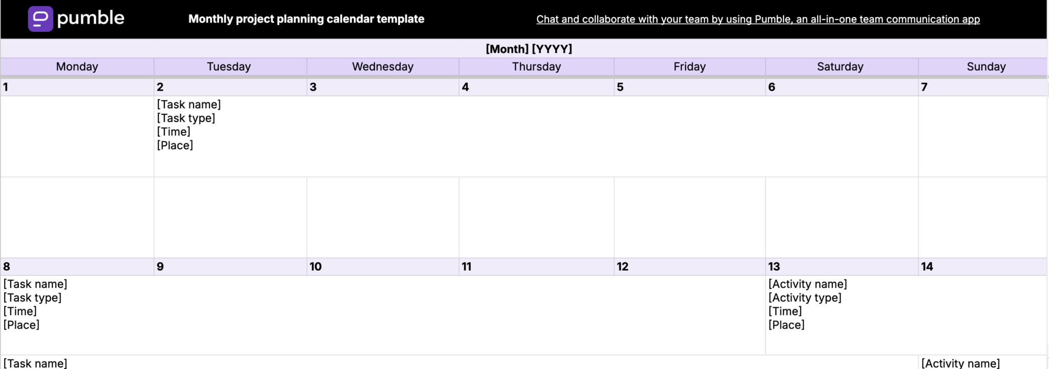 Best Free Google Calendar Templates for Work & Life (2025)
