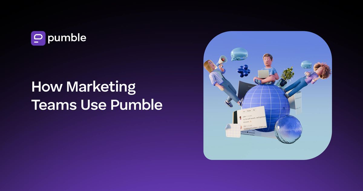 Pumble para equipos de marketing: Gestiona tus proyectos de marketing ...